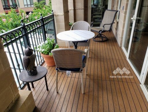 Composite Deck Tiles | Decking Squares | NewTechWood