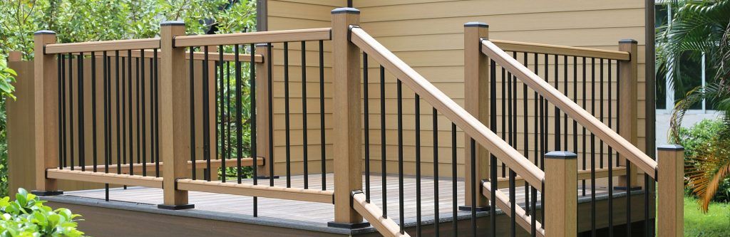 Composite Deck Railing | Outdoor Composite Railing | NewTechWood