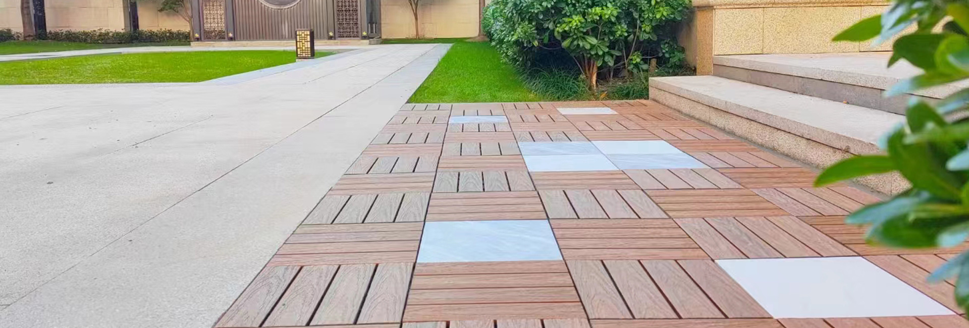 Ceramic Deck Tiles | Outdoor Deck Squares | NewTechWood