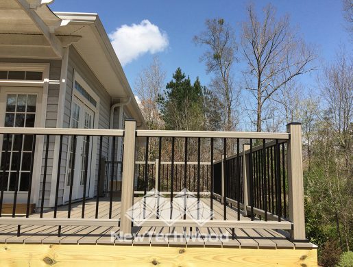 Composite Deck Railing | Outdoor Composite Railing | NewTechWood