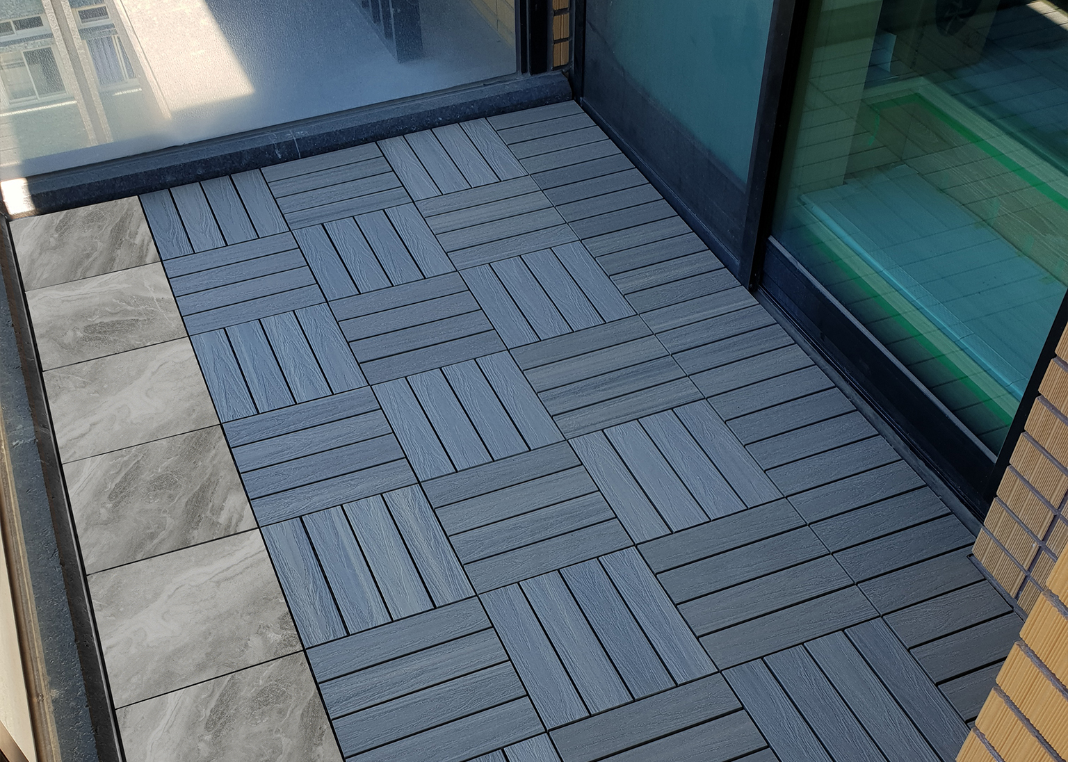 Ceramic Deck Tiles | Outdoor Deck Squares | NewTechWood