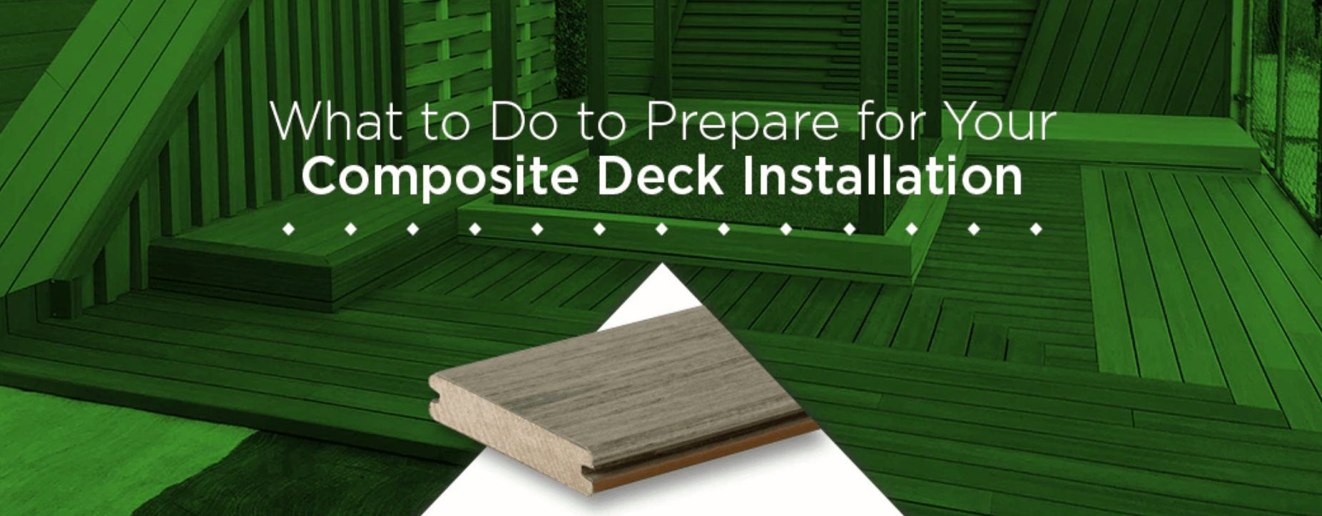 Composite Deck Installation Guide | NewTechWood