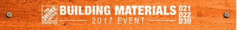 The Home Depot Building Materials Event 2017 - NewTechWood