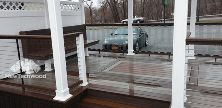 Quick installation of Composite Deck - NewTechWood
