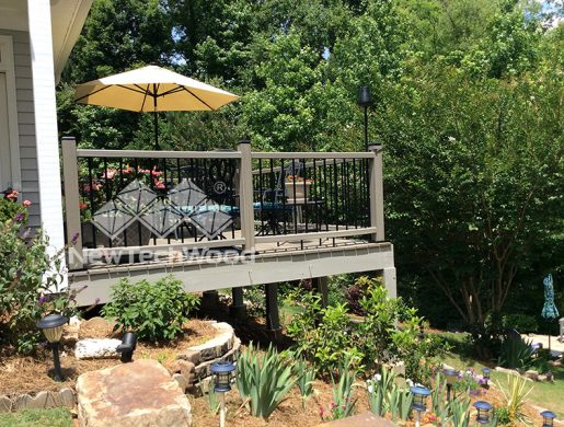 Composite Deck Railing | Outdoor Composite Railing | NewTechWood